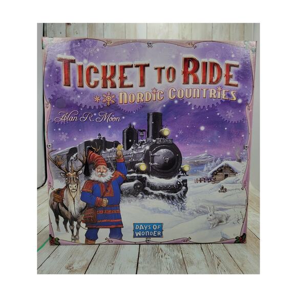 Alan R. Moon | Games | Days Of Wonder Ticket To Ride Nordic Countries ...